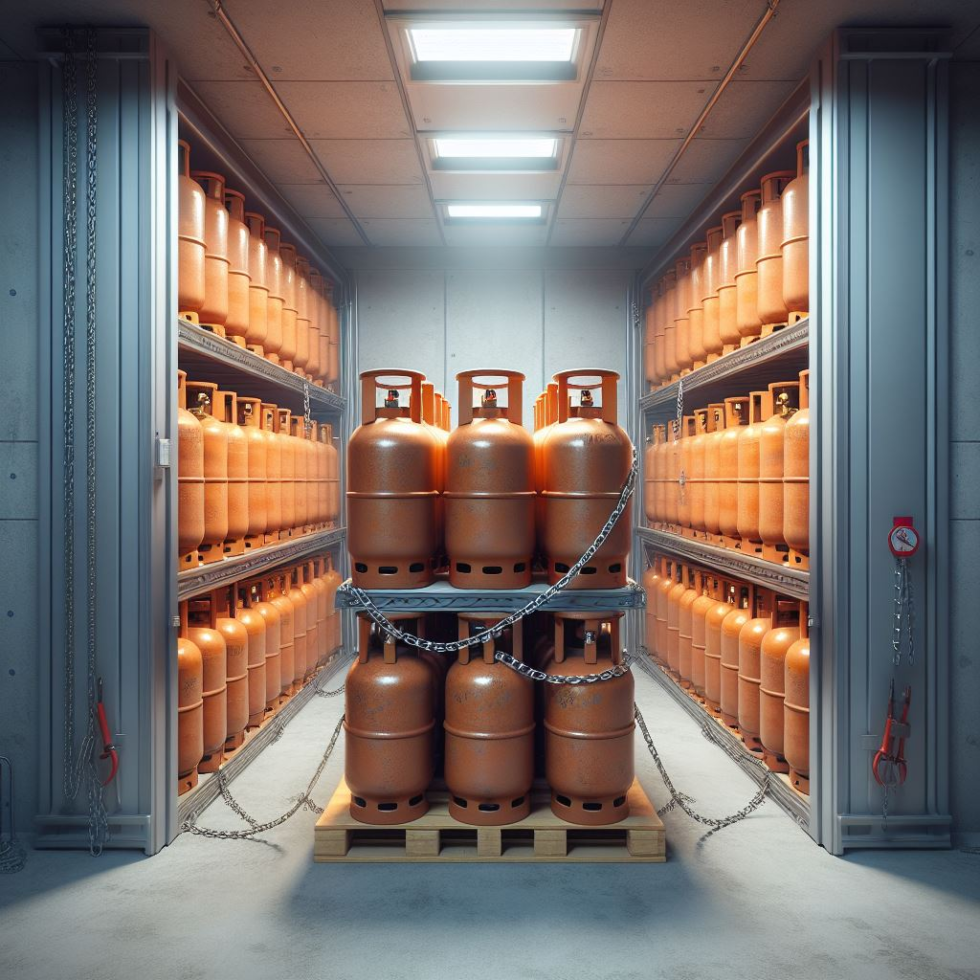 Safe Storage of Gas Cylinders: Tips for Oxygen and Fuel Gases